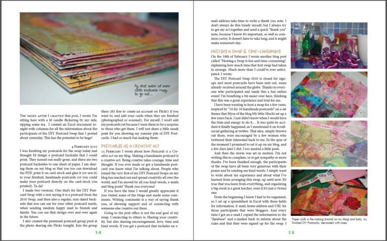 DIY Postcard Ideas – the book (digital download) - iHannas Blog