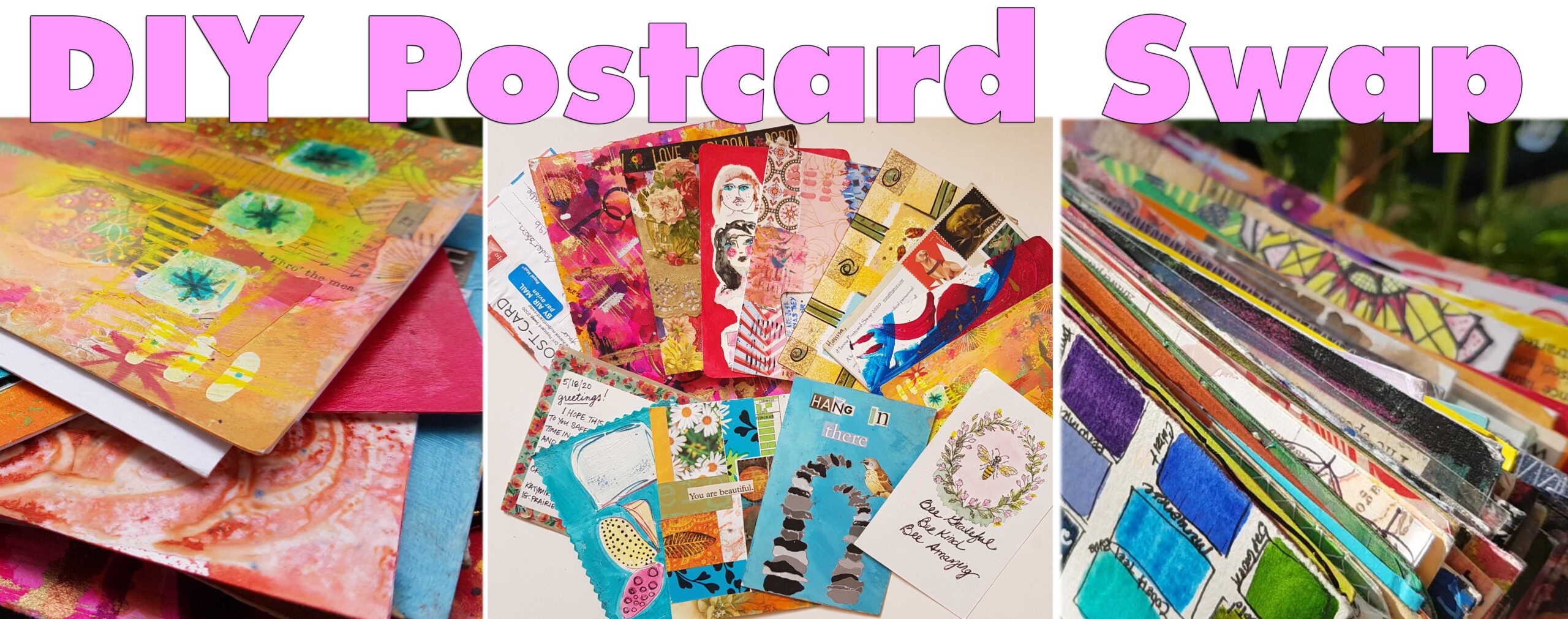 Join the DIY Postcard Swap by iHanna | Send your handmade postcards ...